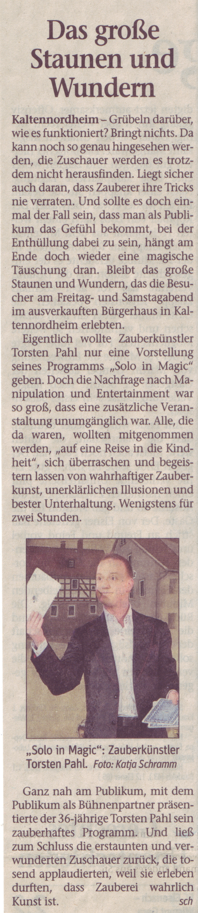 Exklusive Zaubershows | Magier Torsten Pahl – Zauberkünstler und Entertainer | Dresden – Einfach ...